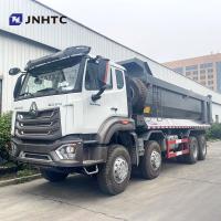 China Low Price Howo NX Right Or Left Hand Drive 320-400HP Second Hand Tipper Truck 12 Wheel 8x4 Mining Dump Truck For Sale for sale