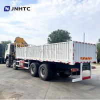 China Palfinger China Cargo Truck With Crane 16 Ton 20 Ton 25 Ton Hydraulic Folding Arm for sale