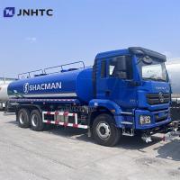 China Support Customization Blue Shacman H3000 20m3 Water Sprinkler Truck Water Tanker For Road Maintenance for sale