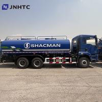 China Support Customization Blue Shacman H3000 20m3 Water Sprinkler Truck Water Tanker For Road Maintenance for sale