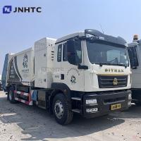 China Howo SITRAK 4*2 Rear Loader Compressed Trash Trucks Garbage Truck for sale