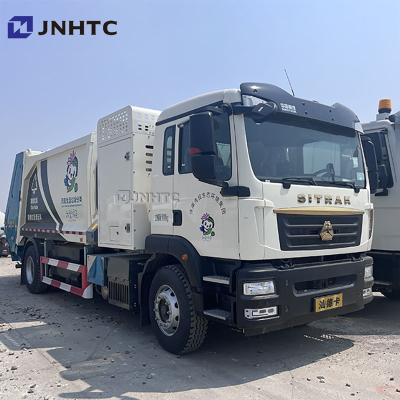 China Howo SITRAK 4*2 Rear Loader Compressed Trash Trucks Garbage Truck for sale