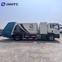 China Howo SITRAK 4*2 Rear Loader Compressed Trash Trucks Garbage Truck for sale