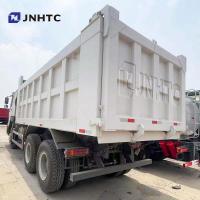 China New / Used Sinotruk Howo Dump Trucks 400hp Heavy Truck 10 Wheels Left Hand Drive Tipper Truck For Africa for sale