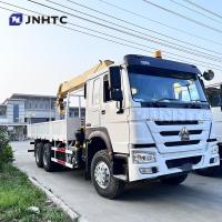 China Sinotruk HOWO 8 Ton 12Ton Telescopic Boom Truck Crane Truck Mounted Crane Hydraulic Mobile Truck Crane for sale