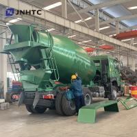 China Hot HOWO Concrete Mixing Truck 6x4 10 Wheels Capacity Cement Mixing Truck Mounted Concrete Mixer Pump Truck for sale