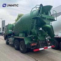 China Hot HOWO Concrete Mixing Truck 6x4 10 Wheels Capacity Cement Mixing Truck Mounted Concrete Mixer Pump Truck for sale