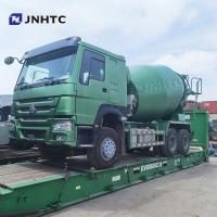 China Hot HOWO Concrete Mixing Truck 6x4 10 Wheels Capacity Cement Mixing Truck Mounted Concrete Mixer Pump Truck for sale