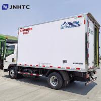 China New HOWO 3t 4t 5t 4x2 Refrigerator Truck Light food Truck Refrigerator Trucks for sale
