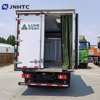 China New HOWO 3t 4t 5t 4x2 Refrigerator Truck Light food Truck Refrigerator Trucks for sale