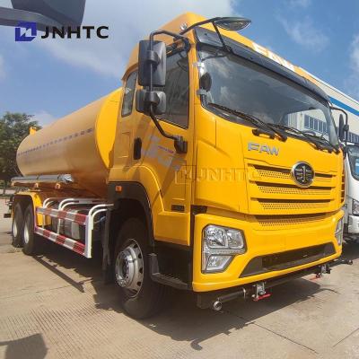 China FAW 15CBM Water Spraying Truck China Heavy Duty 20000 Liter Water Sprinkler Tank Truck for sale