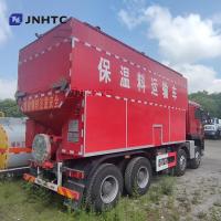 China Best Sinotruk HOWO TX Thermal Insulation Material Transport Truck Vehicle 8X4 430 HP For Sale for sale