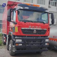 China Best Sinotruk HOWO TX Thermal Insulation Material Transport Truck Vehicle 8X4 430 HP For Sale for sale
