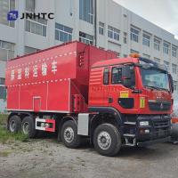 China Best Sinotruk HOWO TX Thermal Insulation Material Transport Truck Vehicle 8X4 430 HP For Sale for sale