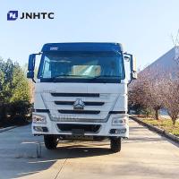 China New SINOTRUK HOWO 8X4 400HP Cargo Truck With 10 12 tons Crane for sale