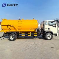 China NEW Sinotruk HOWO 10cbm Septic Fecal Suction Tank Vacuum Tanker Truck Price for sale