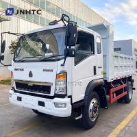China Sinotruk HOMAN 4x2 Small Dump Truck With 5 Ton 10 Ton Capacity Light Truck Automatic Air Suspension for sale