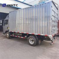 China China Light Truck  HOWO Van Tank Cargo 4X2 116hp 6 Wheels Box Truck For Sale for sale