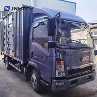 China China Light Truck  HOWO Van Tank Cargo 4X2 116hp 6 Wheels Box Truck For Sale for sale