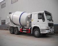 China HOWO cement mixer truck  10 wheels Euro 2  10m3 400L Fuel tank for sale