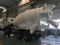 China HOWO cement mixer truck  10 wheels Euro 2  10m3 400L Fuel tank for sale