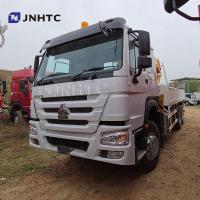 China New HOWO 8 Ton 12Ton Telescopic Boom Truck Crane Truck Mounted Crane Hydraulic Mobile Truck Crane for sale