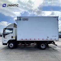 China New HOWO Refrigerator Truck 3t 4t 5t 4x2 Light Food Truck Refrigerator Trucks Factory Latest for sale