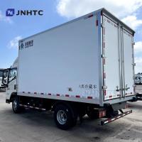 China New HOWO Refrigerator Truck 3t 4t 5t 4x2 Light Food Truck Refrigerator Trucks Factory Latest for sale