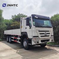 China Sinotruk Howo Cargo Truck 6x4 25 Tons  340hp Cheap And Fine Flatbed Cargo Truck For Sale for sale