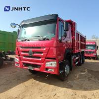 China Howo 30cbm Tipper Truck 6X4 10 Wheel 400 HP CNG Transportation Dump Truck Price For Sale for sale
