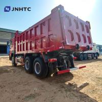 China Howo 30cbm Tipper Truck 6X4 10 Wheel 400 HP CNG Transportation Dump Truck Price For Sale for sale