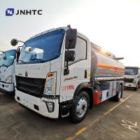 China Low Price HOWO 10m³ Euro2 Euro3 Gasoline Petrol Diesel Light Fuel Oil Delivery Truck Tanker Turck for sale