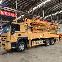 China HOWO 6X4 Concrete Pump Truck Euro3 32m 336hp Concrete Pump Truck for sale