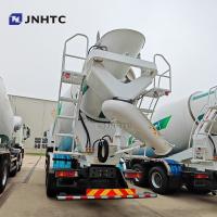 China HOWO Concrete Mixing Truck 6x4 380hp10 Wheels Capacity Cement Mixing Truck Mounted Concrete Mixer Pump Truck for sale