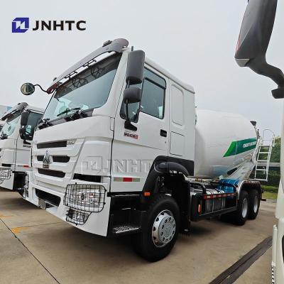 China HOWO Concrete Mixing Truck 6x4 380hp10 Wheels Capacity Cement Mixing Truck Mounted Concrete Mixer Pump Truck for sale