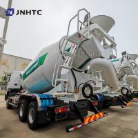 China HOWO Concrete Mixing Truck 6x4 380hp10 Wheels Capacity Cement Mixing Truck Mounted Concrete Mixer Pump Truck for sale