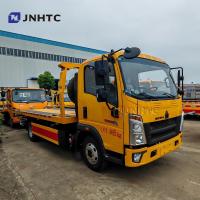 China Sinotruk HOWO Wrecker Truck 4x2 5TON Light Duty Commercial Trucks Flatbed Wrecker Tow Truck for sale