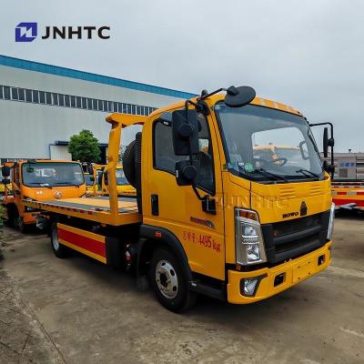 China Sinotruk HOWO Wrecker Truck 4x2 5TON Light Duty Commercial Trucks Flatbed Wrecker Tow Truck for sale