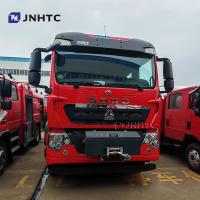 China Howo TX Fire Fighting Truck 5000L Water Foam Tanker 4X4 With Crane Truck for sale