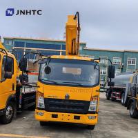 China Howo 4x2 Mounted High Altitude Operation Truck Bucket Truck Aerial Working Platform Truck For Street Light Maintenance for sale