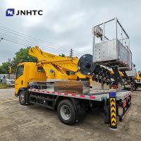 China Howo 4x2 Mounted High Altitude Operation Truck Bucket Truck Aerial Working Platform Truck For Street Light Maintenance for sale