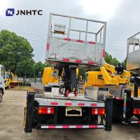 China Howo 4x2 Mounted High Altitude Operation Truck Bucket Truck Aerial Working Platform Truck For Street Light Maintenance for sale