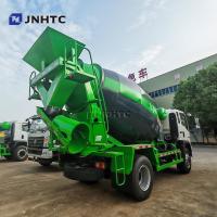 China HOWO 4×2 Light Concrete Mixer Truck 3 Cube Meter 4.5 Tons Weather Resistance Concrete Mixer Truck for sale