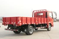 China 10 Ton 4x2 Sinotruk Howo7 Heavy Cargo Truck Red Color 6 Tires With Air Conditioner for sale