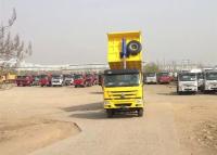 China 8×4 371HP Heavy Duty Dump Truck 32 Tons Load 30CBM Dump Box White Red Yellow Color for sale