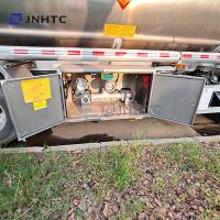 China SINOTRUK HOWO Fuel Tank Truck Oil Tank Truck Tanker Truck With 25cbm Full Trailer for sale