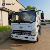 China FAW New Used 5000-Liter Water Tanker Truck Diesel Fuel Water Tank Truck with Pump Engine Motor Manual Gearbox Sale for sale