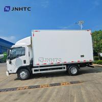 China ISUZU 10 Ton Payload 4x2 6x4 Box  Van Cargo Truck With Engine 205hp 240hp for sale