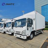 China ISUZU 10 Ton Payload 4x2 6x4 Box  Van Cargo Truck With Engine 205hp 240hp for sale