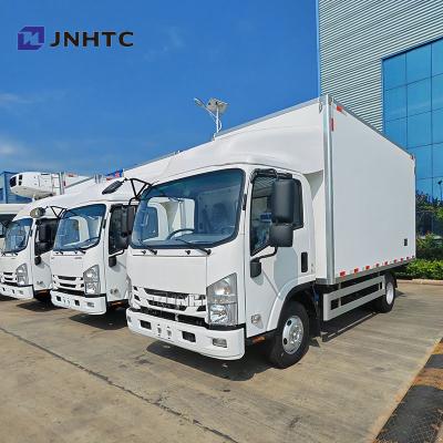 China ISUZU 10 Ton Payload 4x2 6x4 Box  Van Cargo Truck With Engine 205hp 240hp for sale